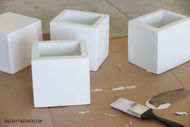 DIY Stocking Hanger Box - The Crafting Chicks