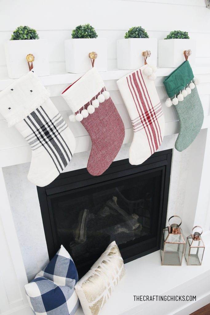 DIY Stocking Hanger Box - The Crafting Chicks
