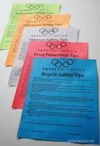 Safety Week - Safety Olympics - The Crafting Chicks