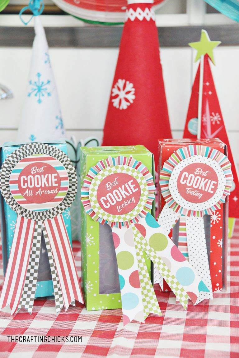 Cookie Exchange Award Printables - The Crafting Chicks