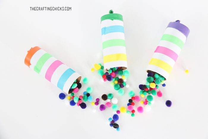 DIY New Year’s Eve Poppers for Kids: Easy Party Craft - The Crafting Chicks