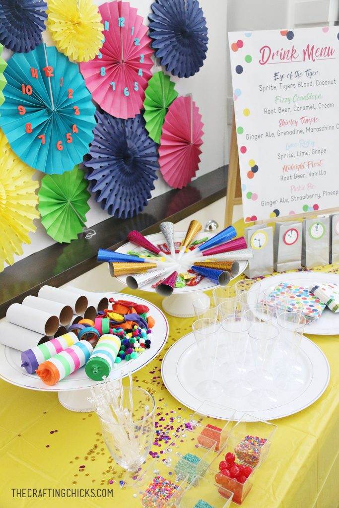Noon Year's Eve Kids Party - The Crafting Chicks