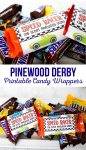 Pinewood Derby Printable Treat Wrappers - The Crafting Chicks
