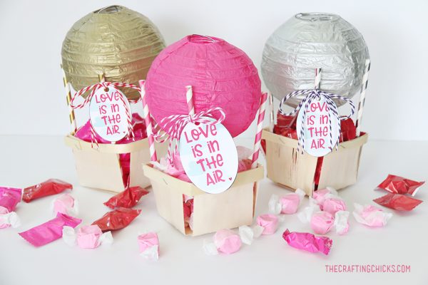 Love is in the Air Printable Valentine - The Crafting Chicks