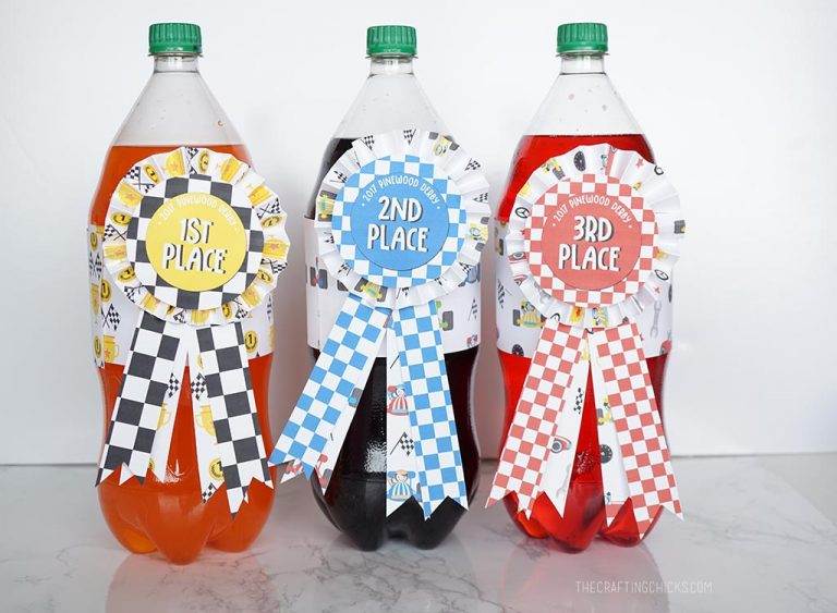 Pinewood Derby Printable Prizes - The Crafting Chicks