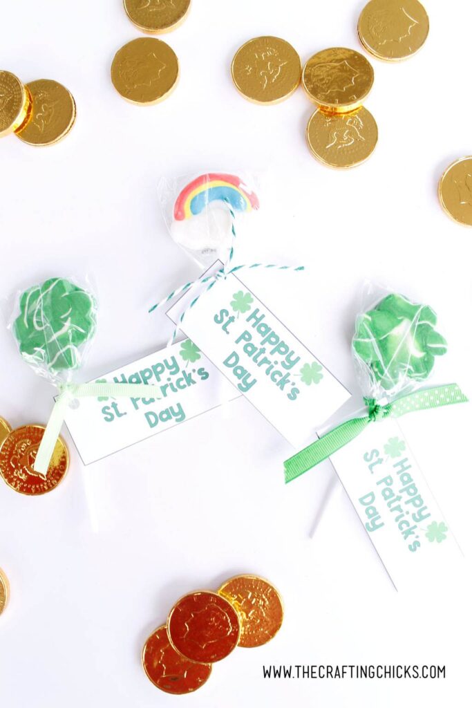 St. Patrick's Day Treat Tags - The Crafting Chicks