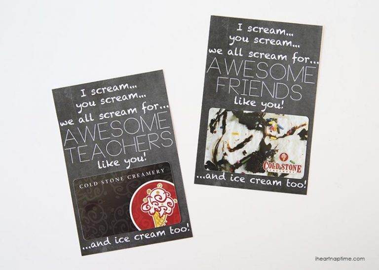 Teacher Gifts - The Crafting Chicks