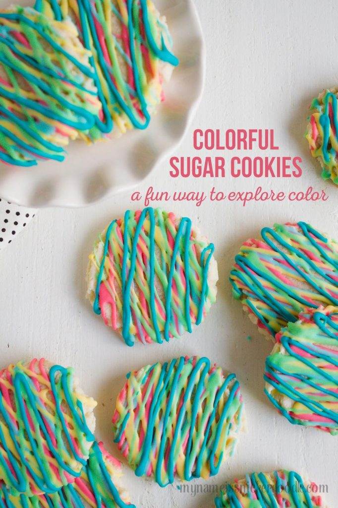 Colorful Sugar Cookies - The Crafting Chicks