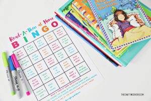 Read-A-Thon Bingo at Home - The Crafting Chicks