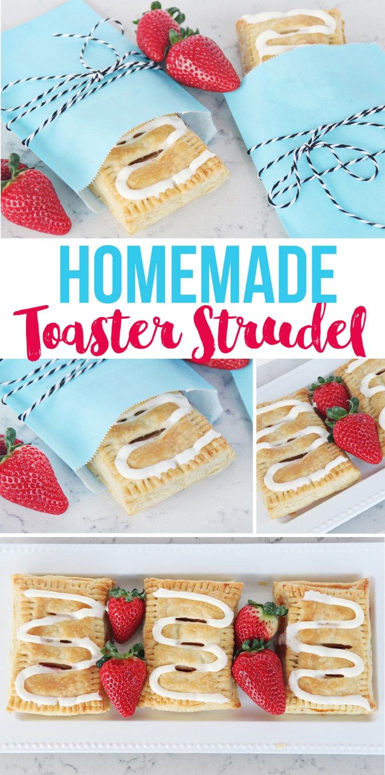 DIY Toaster Strudel Pastries - The Crafting Chicks