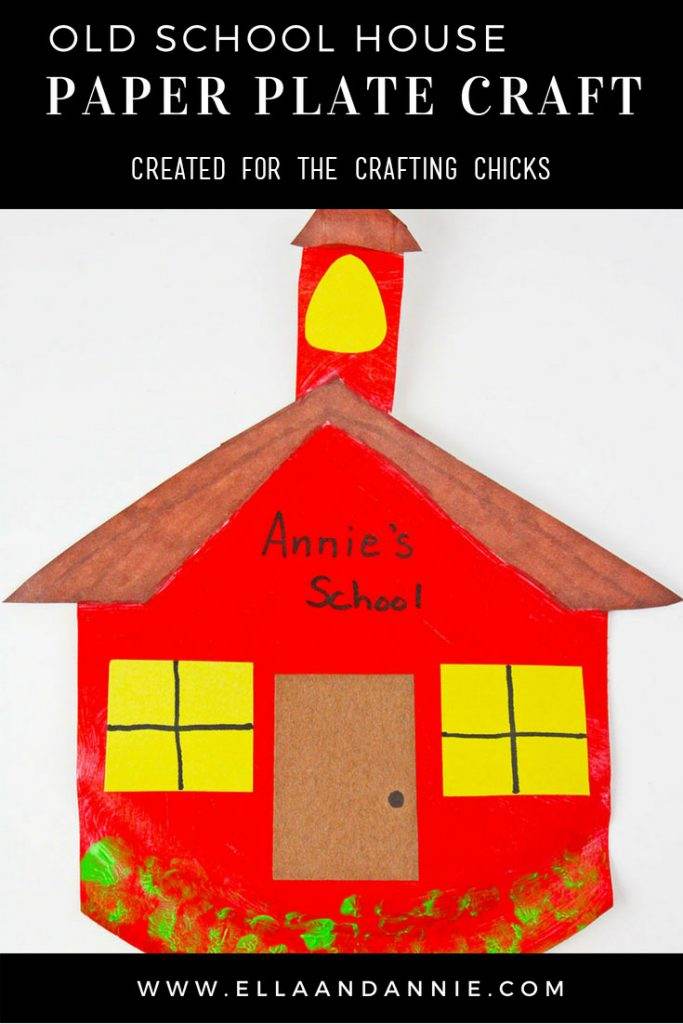 Back-to-School Preschool Paper Plate Craft - The Crafting Chicks
