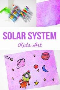Solar System Art - The Crafting Chicks