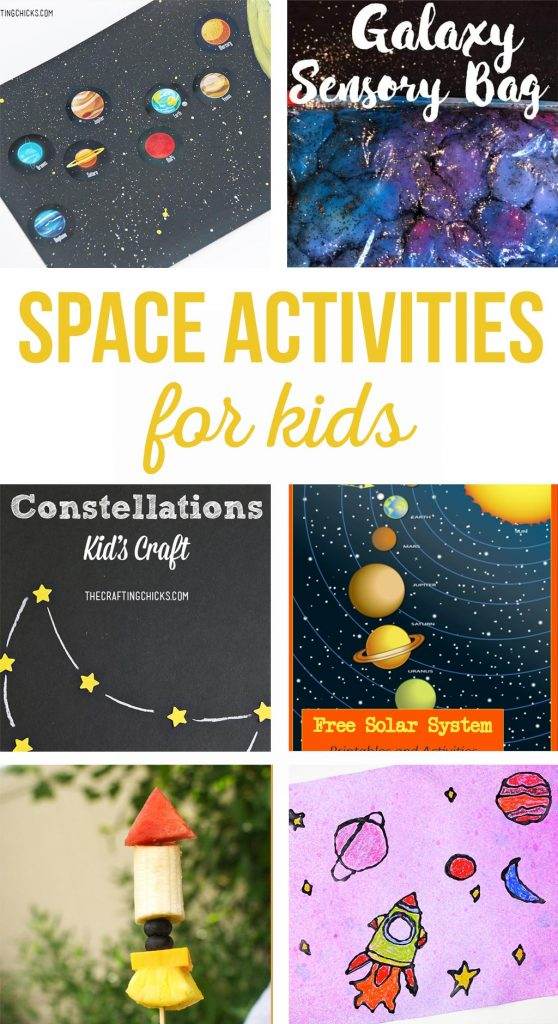 Space Activities for Kids - The Crafting Chicks
