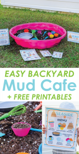 Backyard Mud Cafe: An Easy Outdoor Imaginative Play Idea for Kids - The ...