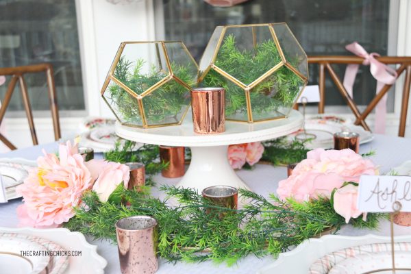 Easy Floral Bridal Shower - The Crafting Chicks