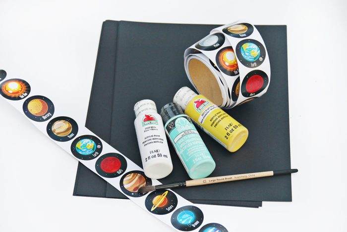 Easy Solar System Craft for Kids - The Crafting Chicks