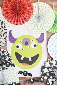 Pin the Eye on The Monster - The Crafting Chicks