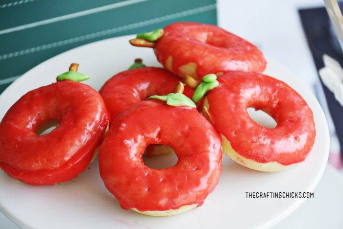 Apple Donuts - The Crafting Chicks