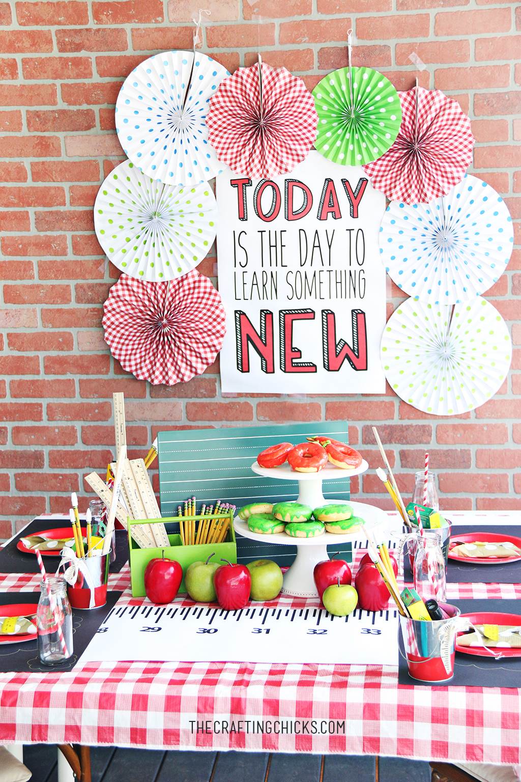 Back To School Party The Crafting Chicks