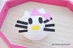 Hello Kitty DIY Paper Lanterns - The Crafting Chicks