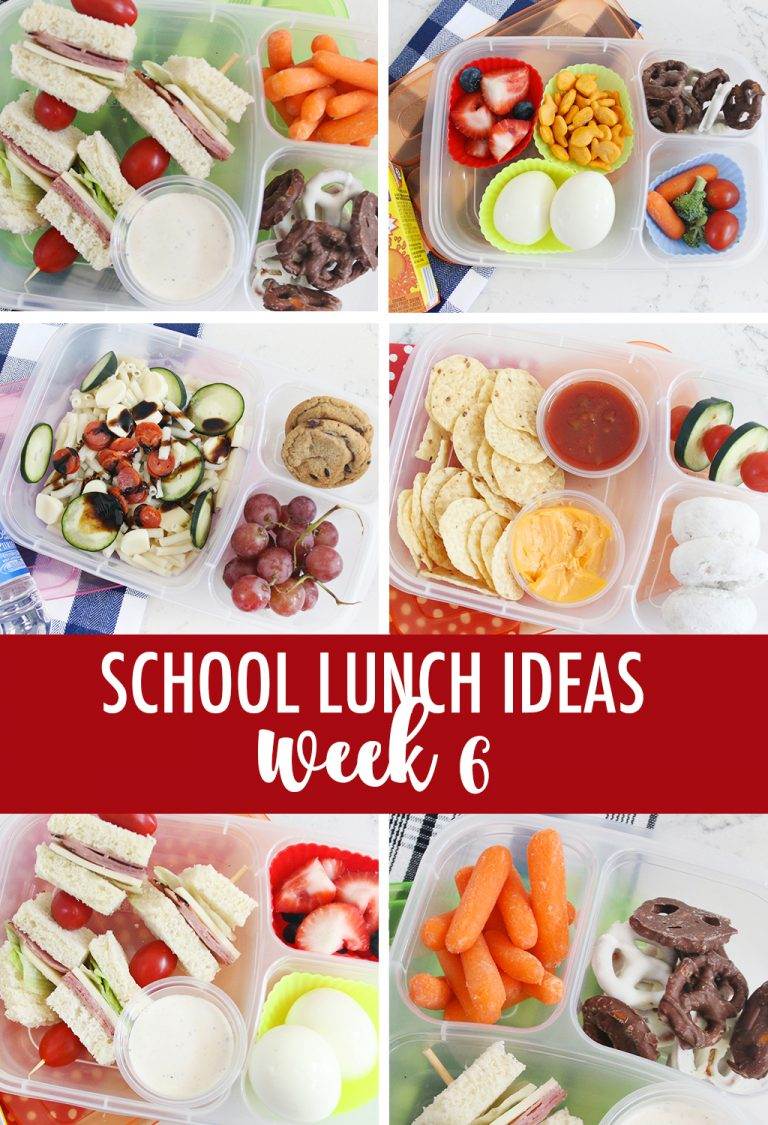 Lunch Ideas for School Week 6 - The Crafting Chicks