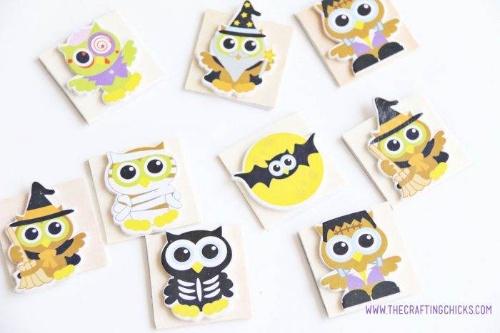 Halloween Owl Memory Game - The Crafting Chicks