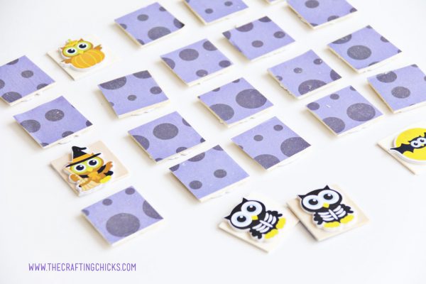 Halloween Owl Memory Game - The Crafting Chicks