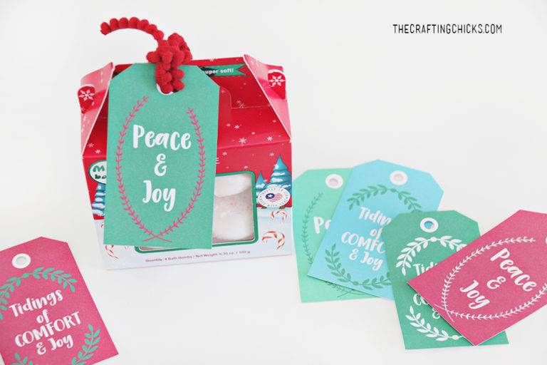 12 Christmas Tag Printables - The Crafting Chicks