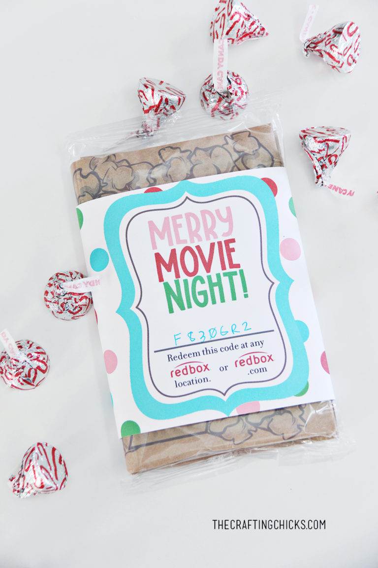 Christmas Redbox Wrappers - The Crafting Chicks
