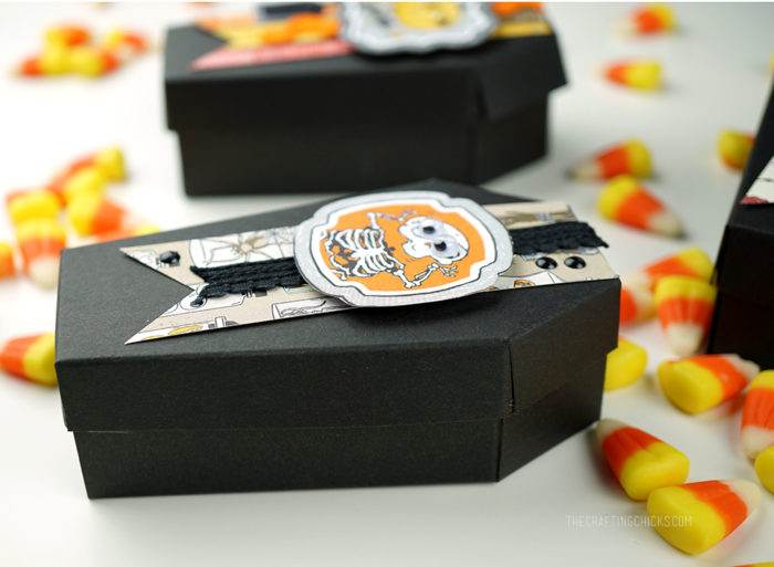 Halloween Coffin Treat Boxes - The Crafting Chicks