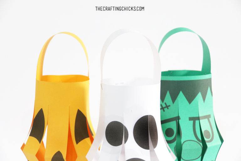 Halloween Paper Lantern Printables - The Crafting Chicks