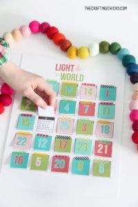 100 Acts of Kindness Coloring Countdown - The Crafting Chicks