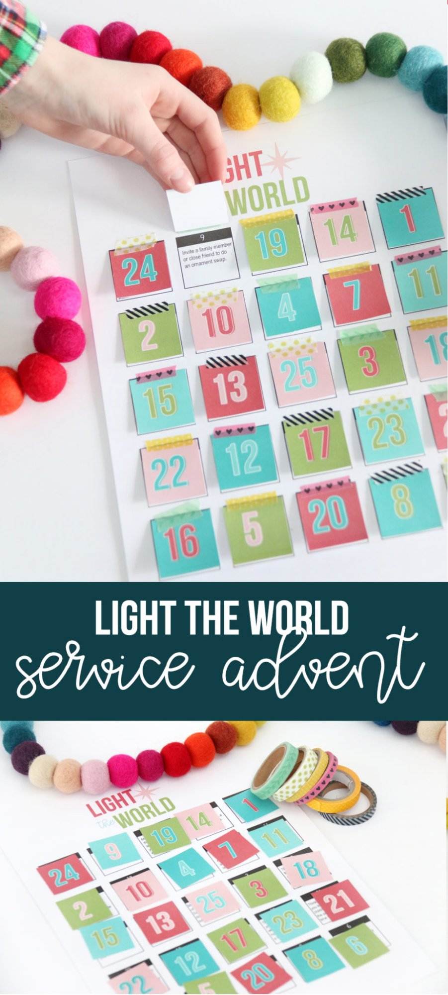 Light the World Advent - The Crafting Chicks