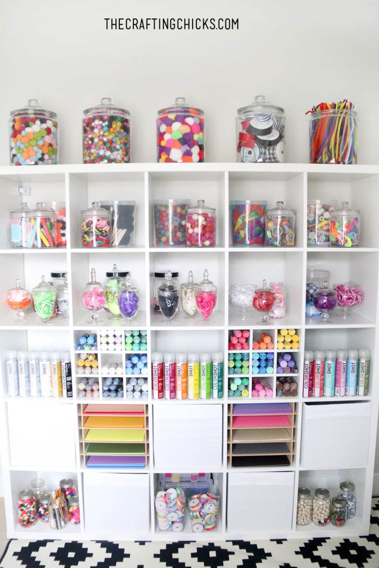 Craft Room Design - The Crafting Chicks