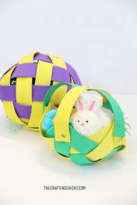 Easter Basket Kid Craft - The Crafting Chicks