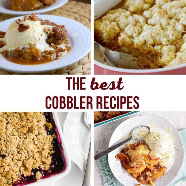 The Best Cobbler Recipes - The Crafting Chicks