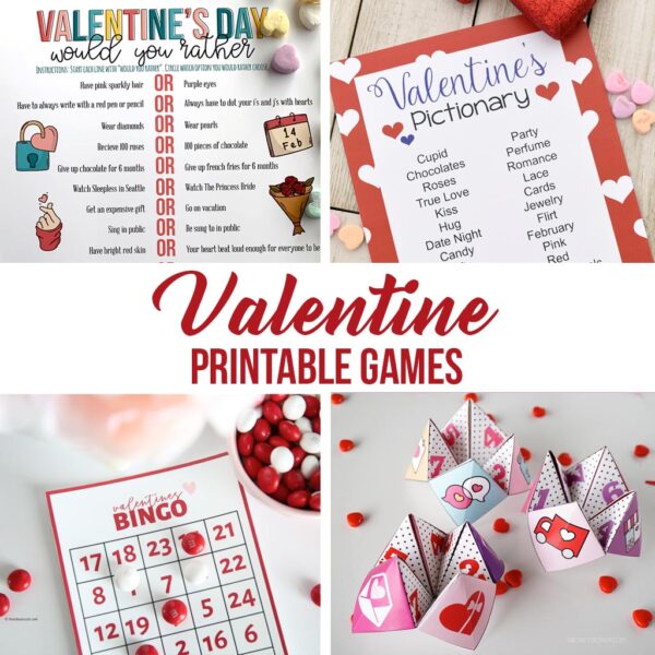 Fun And Interactive Printable Valentine Games For All Ages - The ...