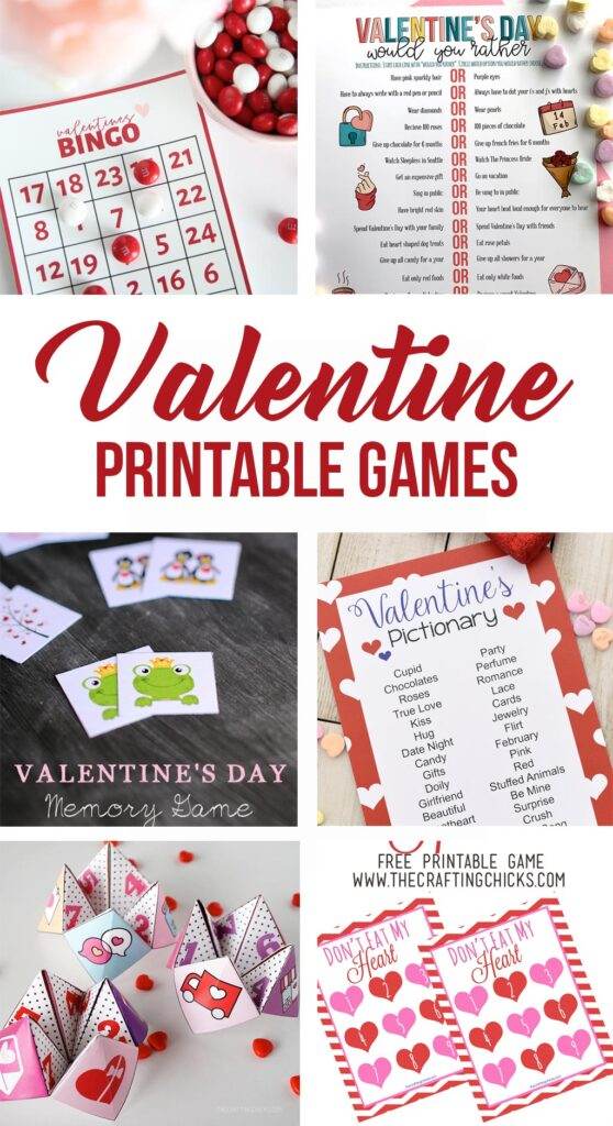 Fun And Interactive Printable Valentine Games For All Ages - The ...