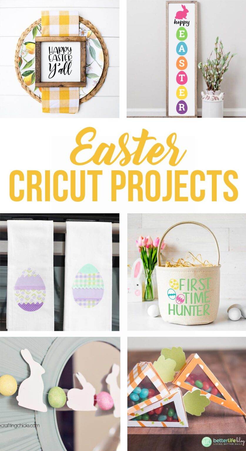 Easter Cricut Projects - The Crafting Chicks