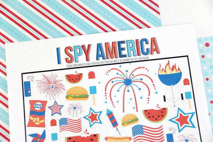 I Spy America Printable Game - The Crafting Chicks