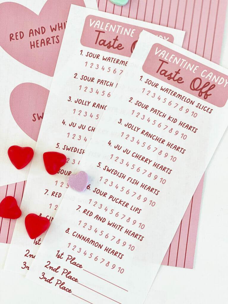 Valentine Candy Taste Off - The Crafting Chicks
