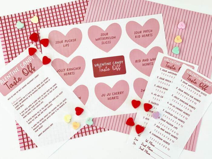 Valentine Candy Taste Off - The Crafting Chicks