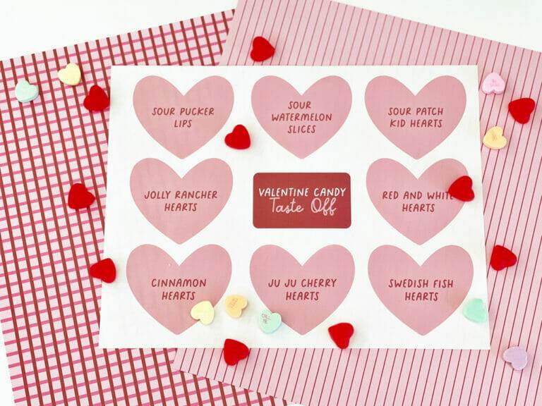 Valentine Candy Taste Off - The Crafting Chicks