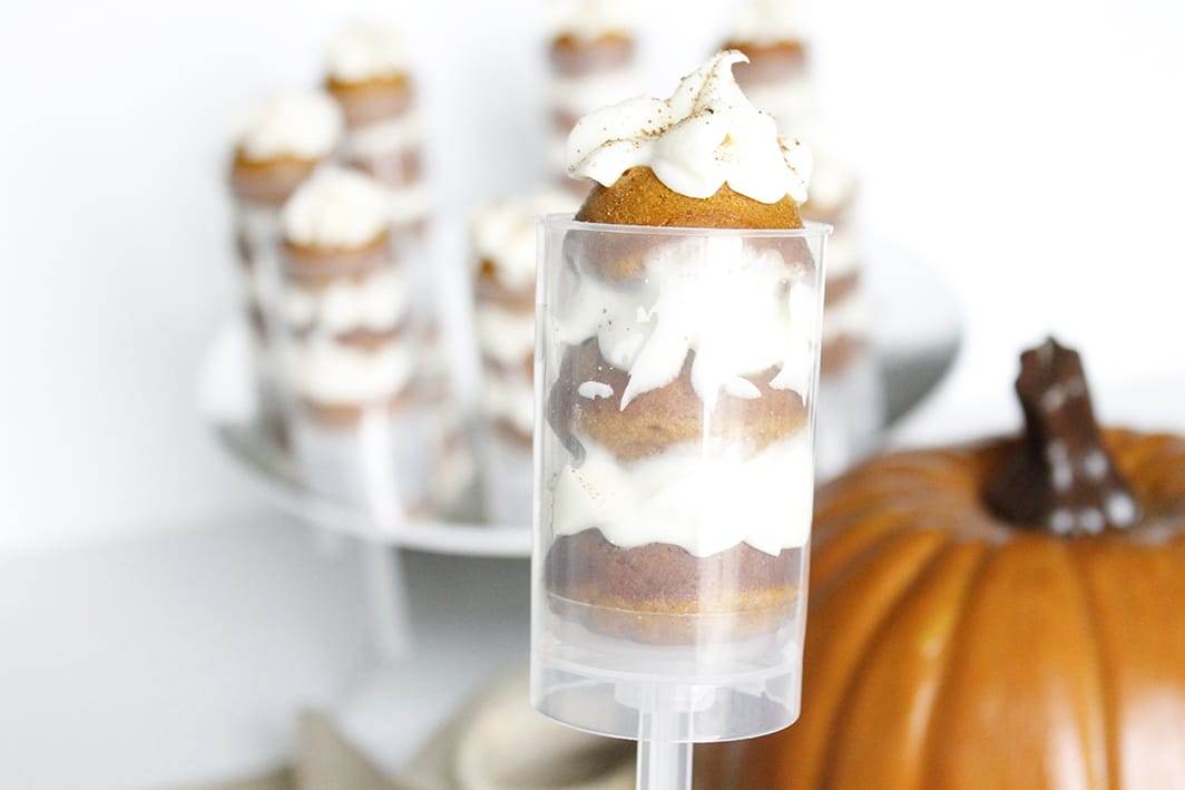 Easy And Delicious Pumpkin Cake Push-Up Pops Recipe With Cream Cheese ...