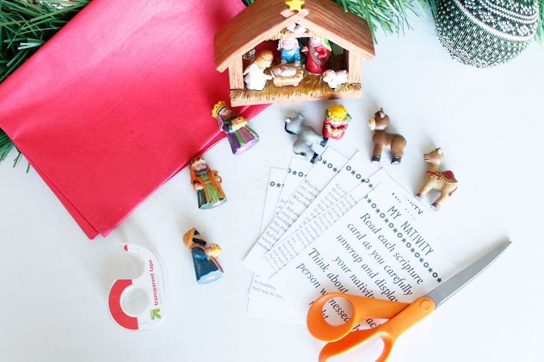Printable Nativity Scripture Cards - The Crafting Chicks