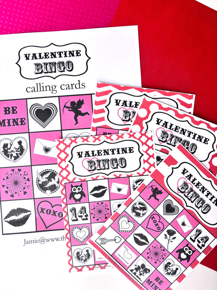 Valentine Bingo & Free Printable - The Crafting Chicks
