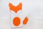 DIY Fox Valentine Box With Printable Template - The Crafting Chicks