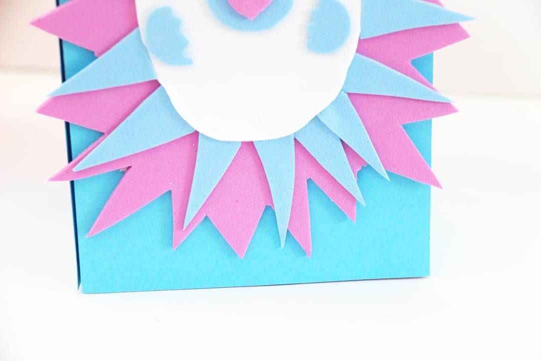 Hedgehog Valentine Box Idea (With Printable) - The Crafting Chicks