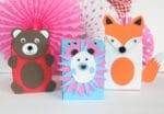 DIY Fox Valentine Box With Printable Template - The Crafting Chicks