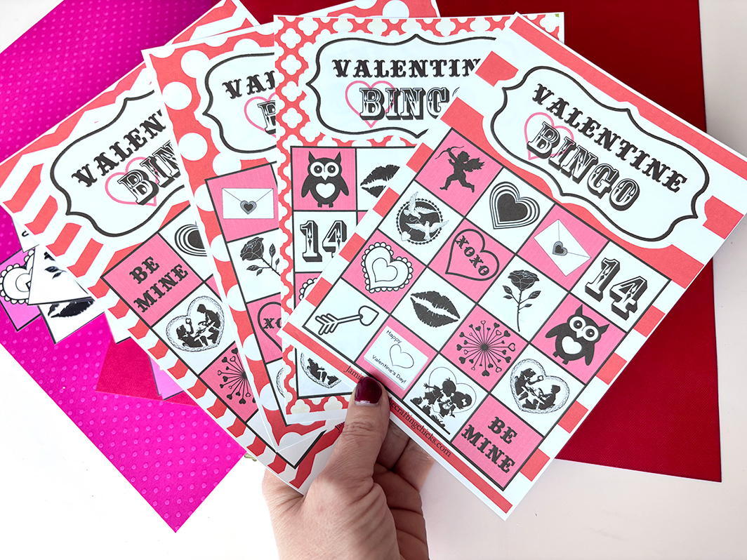 Valentine Bingo & Free Printable - The Crafting Chicks